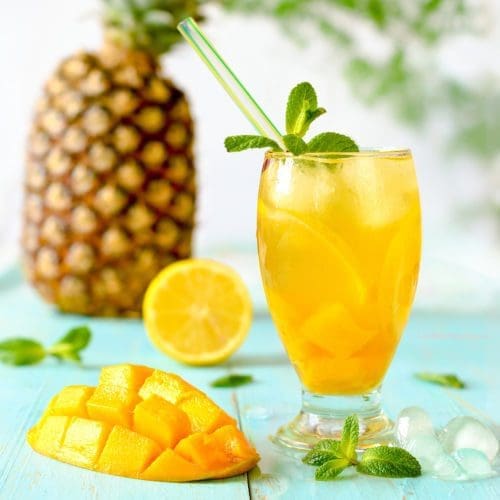 10 Low Calorie Mango Infused Water Recipes - Lose Weight By Eating