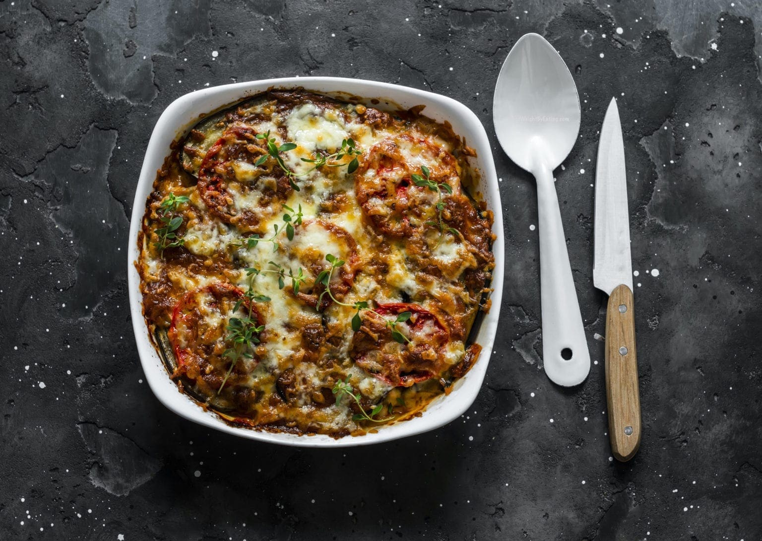 Low Calorie Eggplant Parmesan - Lose Weight By Eating