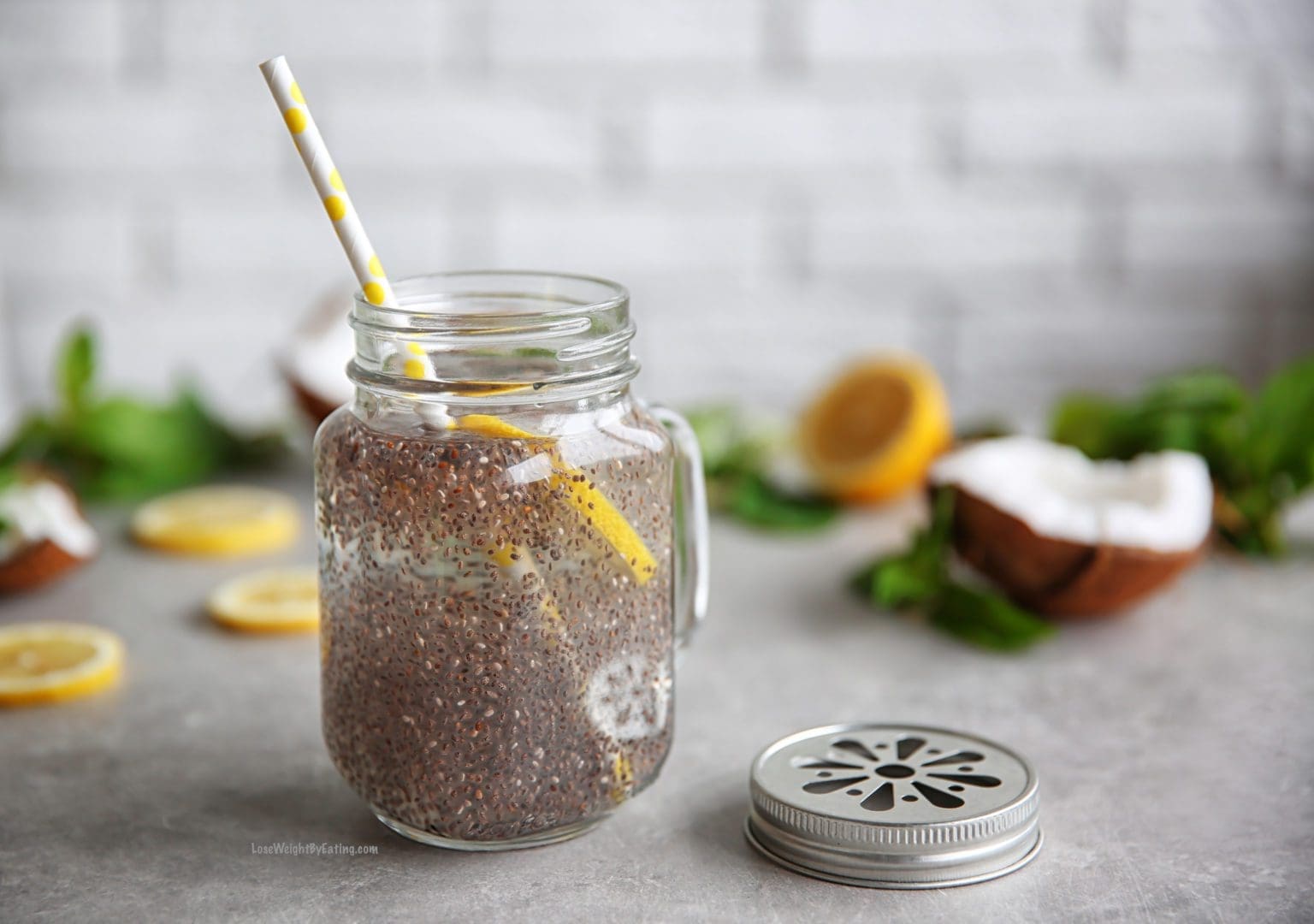 Low Calorie Chia Seed Drink for Weight Loss - Lose Weight By Eating