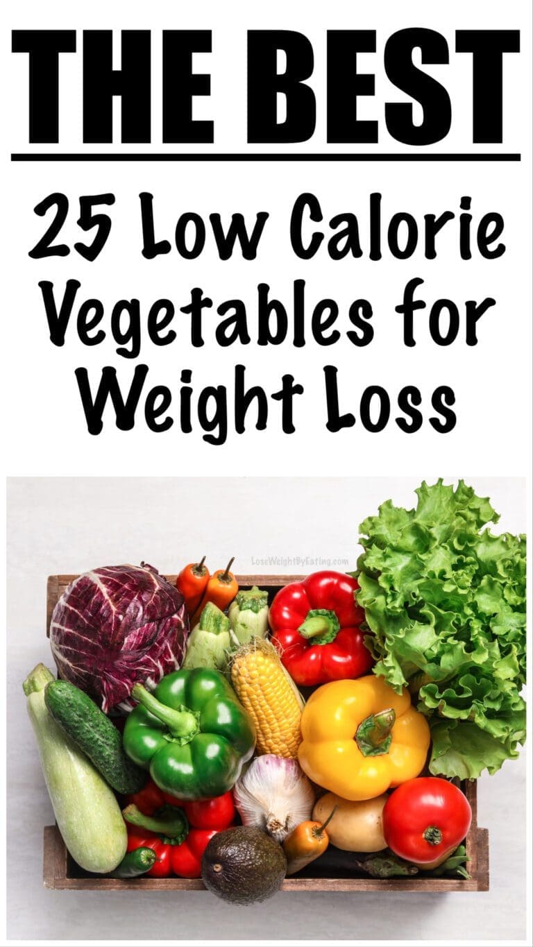 25 Low Calorie Vegetables for Weight Loss
