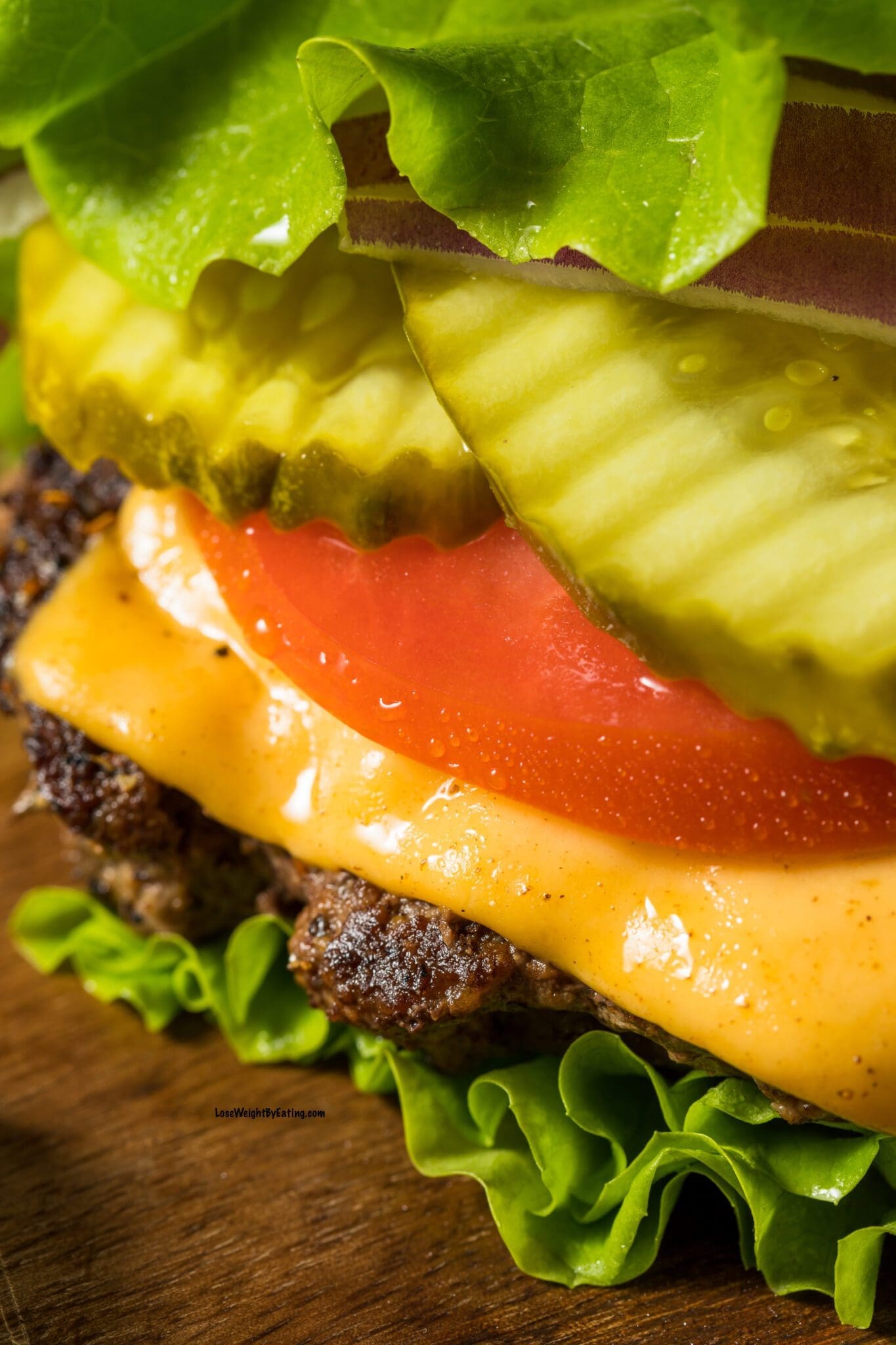 Low Calorie Low Carb Lettuce Wrap Burgers - Lose Weight By Eating