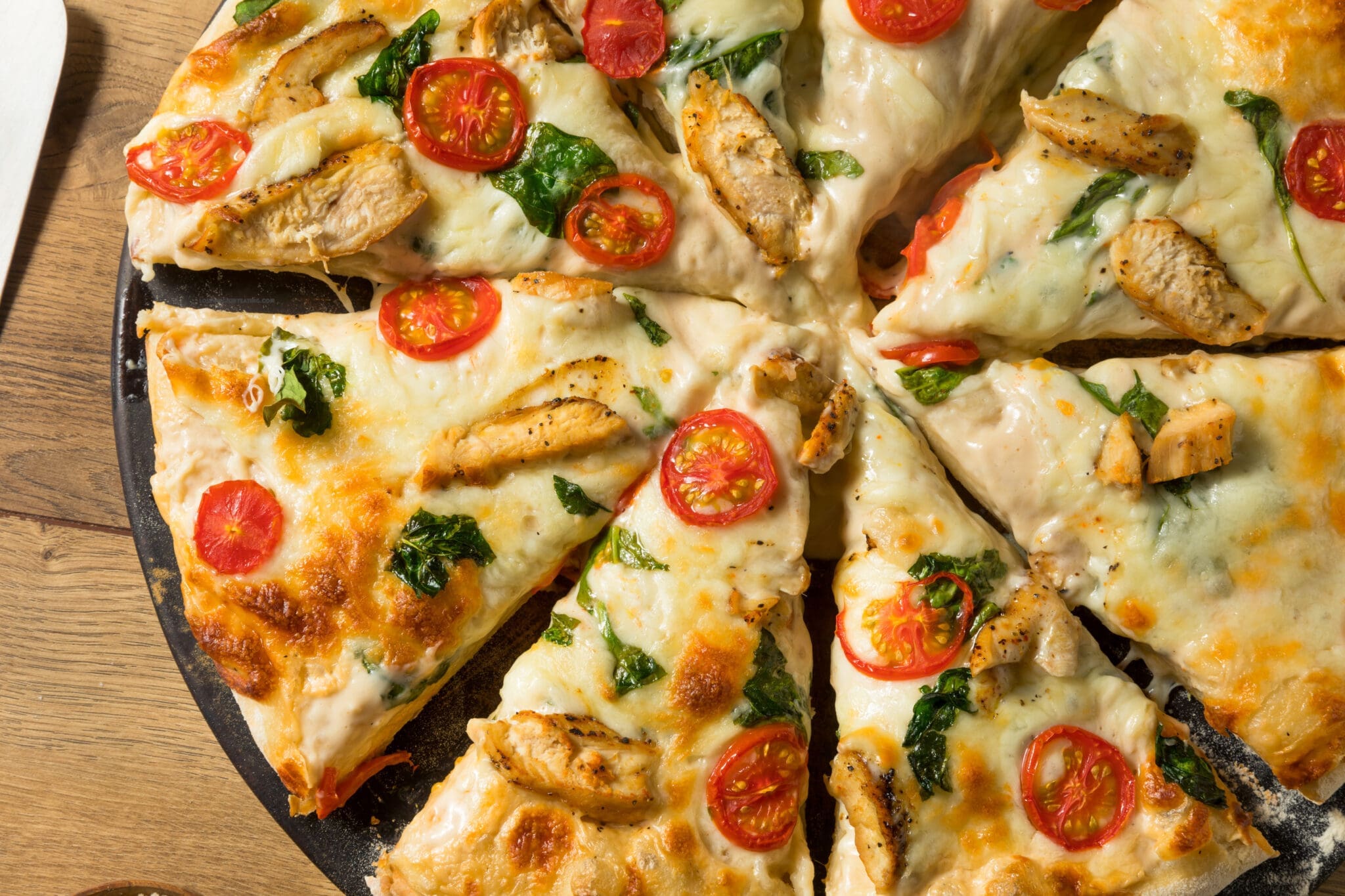 Low Calorie White Pizza - Lose Weight By Eating