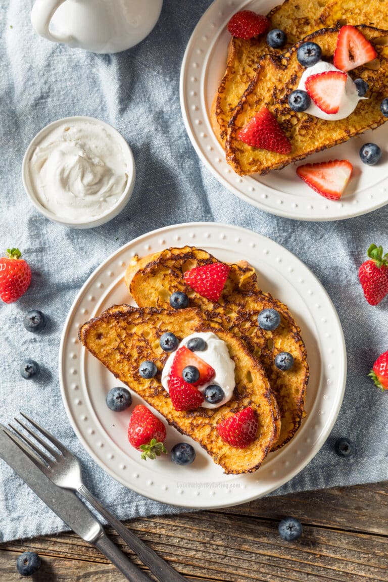 Low Calorie Protein French Toast - Lose Weight By Eating