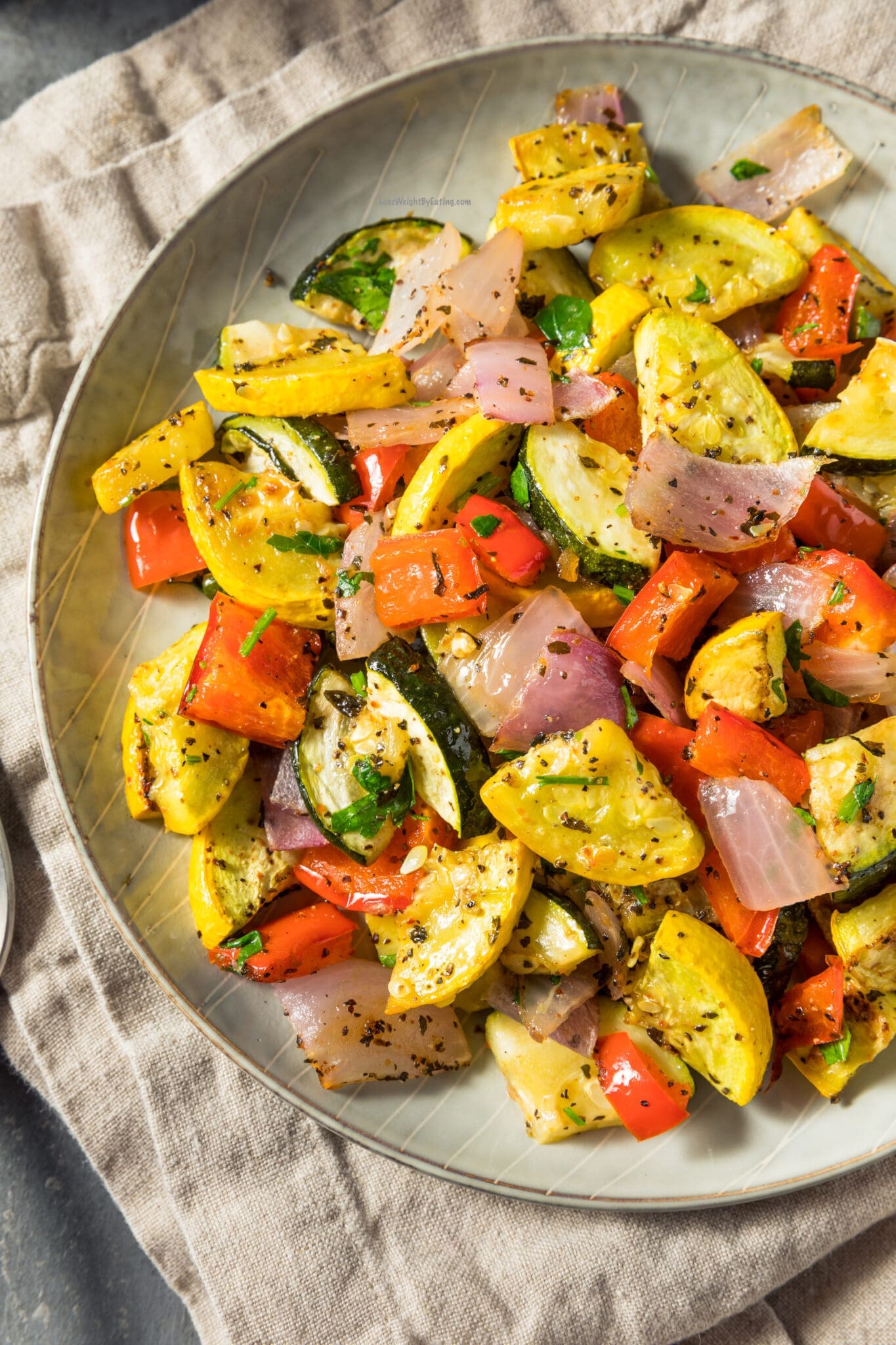 Low Calorie Roasted Vegetables - Lose Weight By Eating