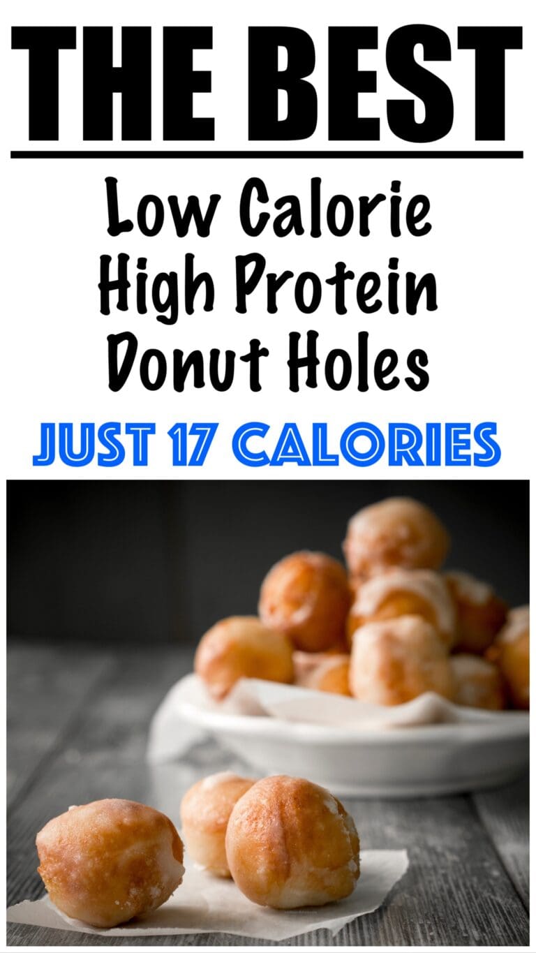 Low Calorie High Protein Glazed Donut Holes - Lose Weight By Eating